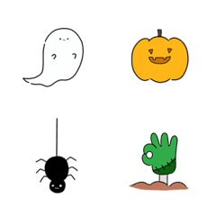 Cute Halloween boo! – LINE Emoji | LINE STORE