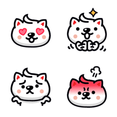 Adorable Paws: The White Dog Stickers – LINE 이모티콘 | LINE STORE