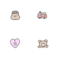 simple emoji (everyday life) – LINE表情貼 | LINE STORE