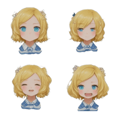 The little girl name Emily – LINE Emoji | LINE STORE