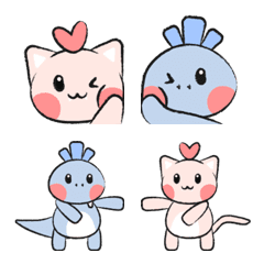 Compose emoji stickers of 877 & 878 – LINE Emoji | LINE STORE