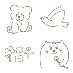 Dull color easy-to-use – LINE表情貼 | LINE STORE