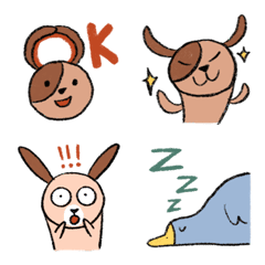 Lacha dog - LINE絵文字 | LINE STORE