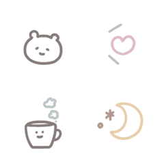 softcolor simple emoji – LINE表情貼 | LINE STORE