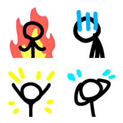 Stickman! - LINE絵文字 | LINE STORE