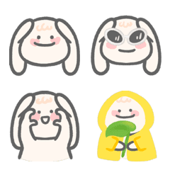 Hani the Bunny – Emotikon LINE | LINE STORE