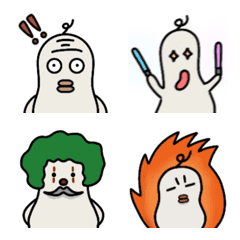 The curly duck. – LINE表情貼 | LINE STORE