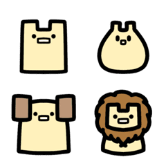 2D rabbit Emoji – LINE表情貼 | LINE STORE