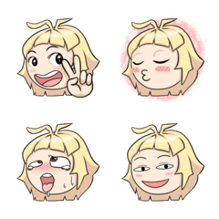 Emi Daily Life Emoji #2 - LINE絵文字 | LINE STORE