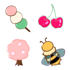 Pukkuri spring Emoji – LINE Emoji | LINE STORE