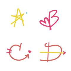 ABC mee style – Emotikon LINE | LINE STORE