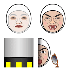 Mx.Shirazu Emoji revised | Yabe-LINE貼圖代購 | 台灣No.1，最便宜高效率的代購網