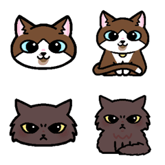 Tama & Kuro,Emoji – LINE 이모티콘 | LINE STORE