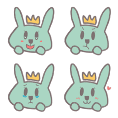 Hello!Mumu's rabbit doll - LINE絵文字 | LINE STORE