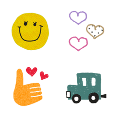 Vivid color colorful emoji | Yabe-LINE貼圖代購 | 台灣No.1，最便宜高效率的代購網