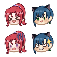 Akatsuki YouZi & Makisan emoji – LINE Emoji | LINE STORE