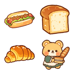 Bear's Bakery Emoji | Yabe-LINE貼圖代購 | 台灣No.1，最便宜高效率的代購網