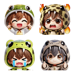 Snake Spirit-Emoticons (40p) – LINE Emoji | LINE STORE