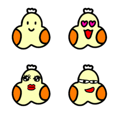 Pi-chan emoji 3 – LINE表情貼 | LINE STORE