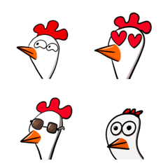 Chicken no chicken - LINE絵文字 | LINE STORE