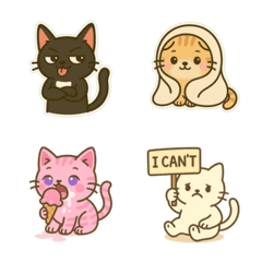 Nekotan Meowsocute V.4 – LINE表情貼 | LINE STORE