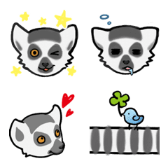 LOVE Ring-tailed Lemur – LINE Emoji | LINE STORE