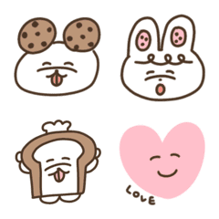 dottokuma no yuruyuru emoji – LINE Emoji | LINE STORE