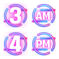 WHAT TIME EMOJI - Vol.7 – LINE อิโมจิ | LINE STORE