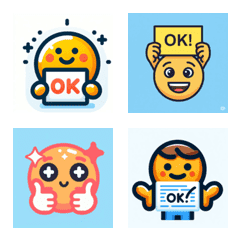 OK & YES Emoji Stickers – LINE Emoji | LINE STORE