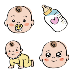 Babu-Babu Babies – LINE Emoji | LINE STORE