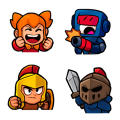 Super Action Team Emoji – LINE Emoji | LINE STORE
