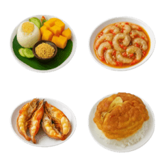Manu Thai Food – LINE Emoji | LINE STORE