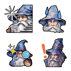 Wizard's Emote Spells – LINE 이모티콘 | LINE STORE