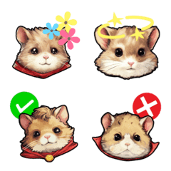 Super Hammy Emoji Pack - LINE絵文字 | LINE STORE