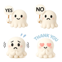 Adorkable Squiddy Stickers - LINE絵文字 | LINE STORE
