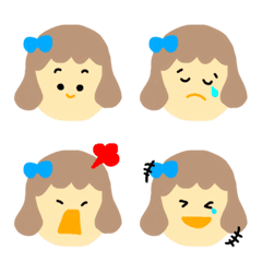 blue ribbon – LINE 이모티콘 | LINE STORE