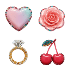 Puffy Sparkle Y2K Emojis – LINE Emoji | LINE STORE