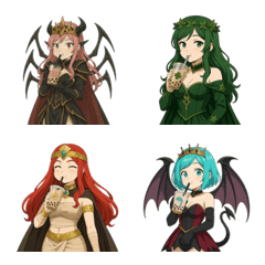 Demon Queen - LINE絵文字 | LINE STORE
