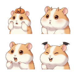 Boo-tiful Hamster Parade! – LINE อิโมจิ | LINE STORE