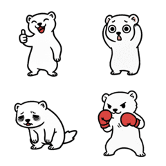 Cute Ermine Emoji – LINE Emoji | LINE STORE