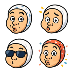 Topeng Hyottoko – Emotikon LINE | LINE STORE