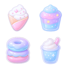 Soft Pastel Emoji Set2 | Yabe-LINE貼圖代購 | 台灣No.1，最便宜高效率的代購網