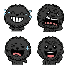 Overreaction Puli Dog 1st – LINE Emoji | LINE STORE