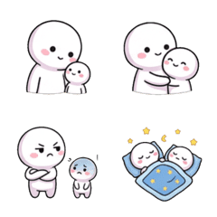 Puni Family's Sweet Daily Life – LINE Emoji | LINE STORE
