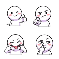 Puni's Dramatic Reactions 2 – LINE อิโมจิ | LINE STORE