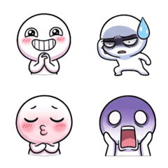 Puni's Dramatic Reactions2 – LINE Emoji | LINE STORE