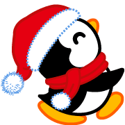 Little Penguin Gigi-Merry Christmas - line2me