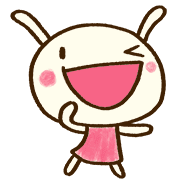 อิโมจิไลน์ Cute Daily Life Dochi Usa Emoji - line2me.in.th